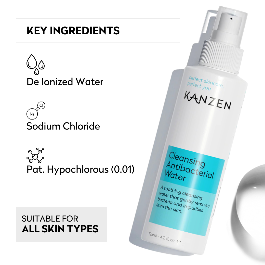 Kanzen Cleanser | Anti-Bacterial Cleansing Water – Kanzen Skincare